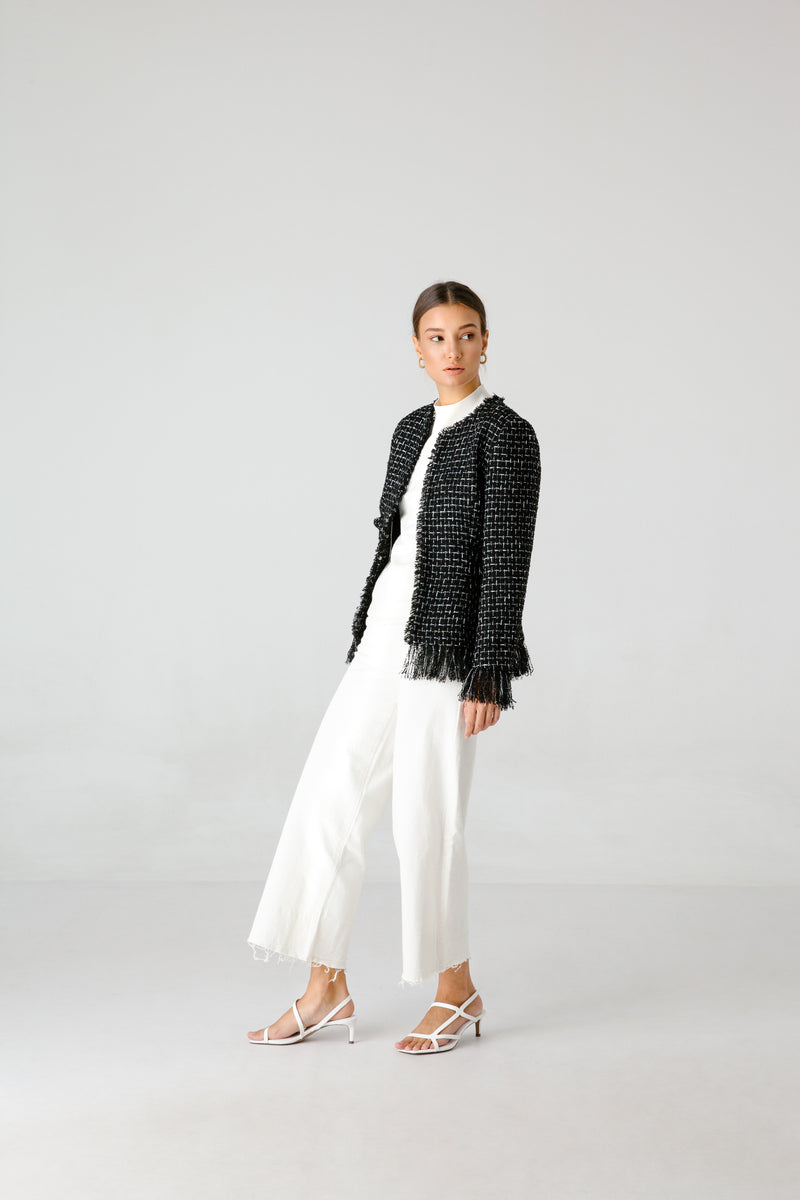 Desiree Silver Lining Jacket – PLISSÉ London